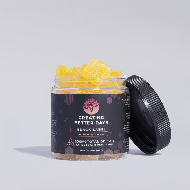 Buy Strawberry Banana Delta 8 Gummies 3000 MG Online